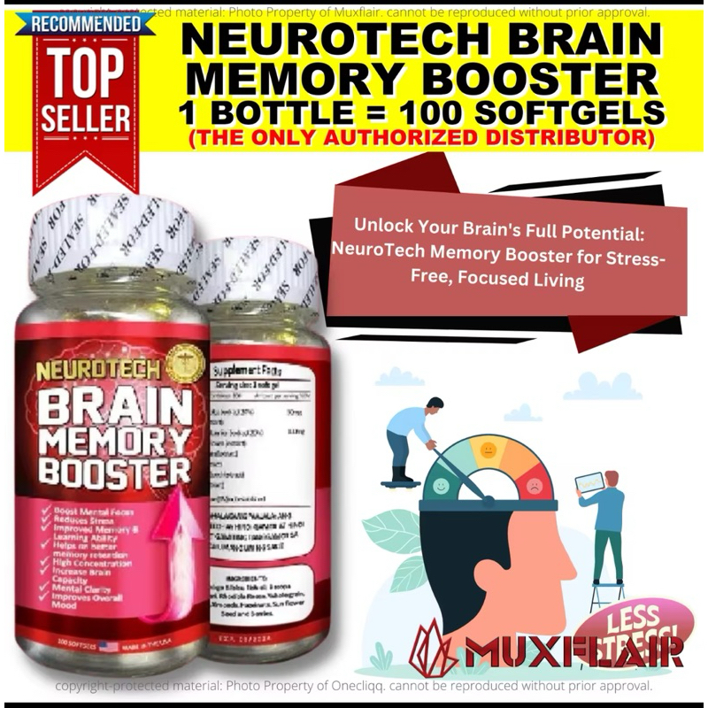 Neurotech Brain Memory Booster | Enhanced Memory, Reduced Stress Levels ...