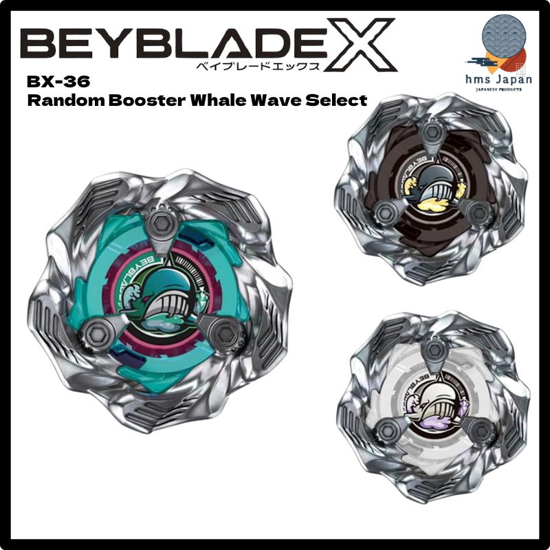 TAKARATOMY BEYBLADE X BX-36 Random Booster Whale Wave Select | Shopee ...