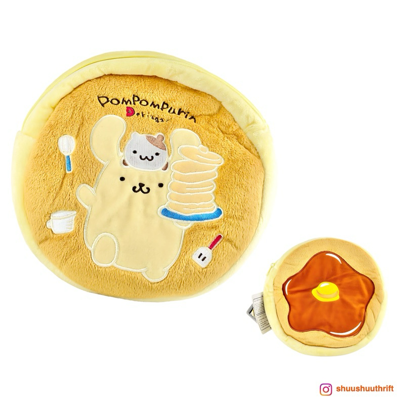Sanrio Pompompurin Pancake Pouch (Large) | Shopee Philippines
