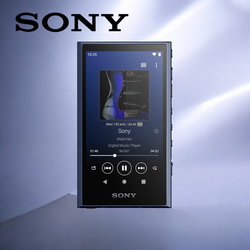 Sony Walkman 64GB A300Series NW-A307 Hi-Res Wireless/Streaming/HD Codec ...