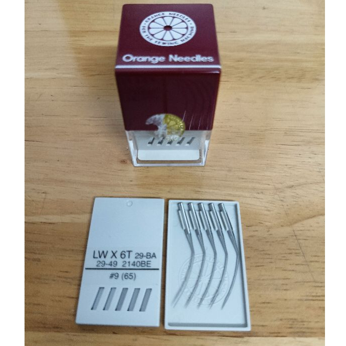(5pcs/pck) ORIGINAL KOREA NEEDLE LW x 6T Portable Silver Metal ...