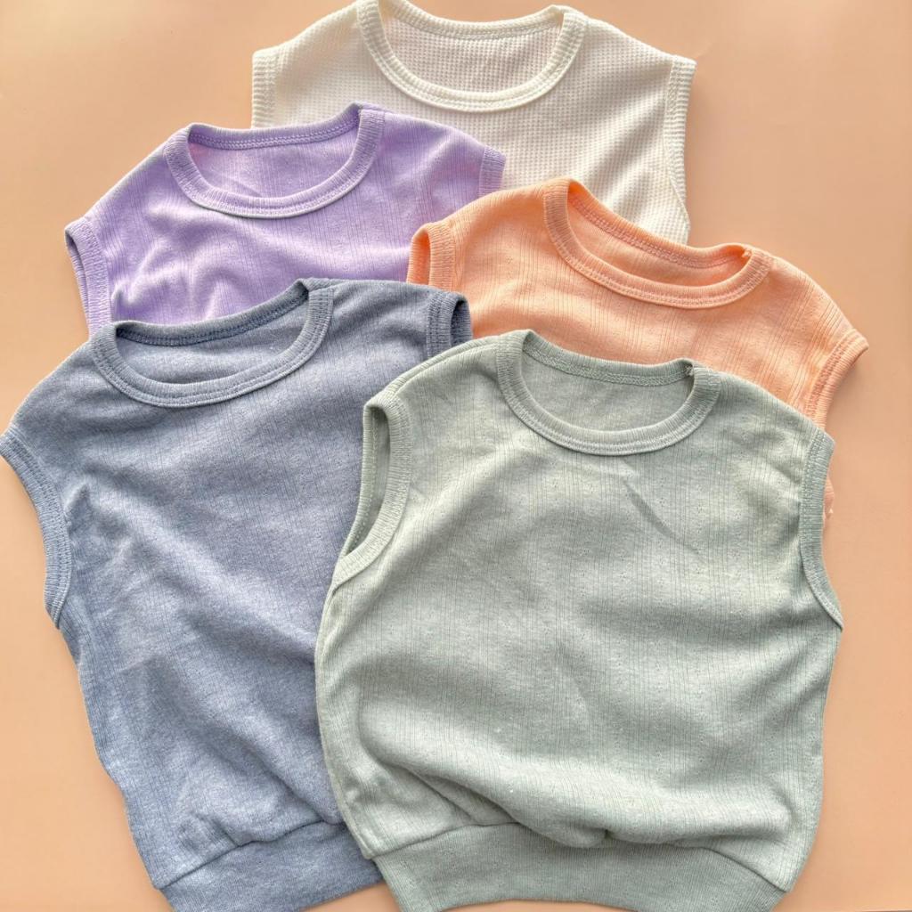 NEW!! Unisex Jogger Sando / Knitted Comfy Kids Basic Trendy Clothes ...