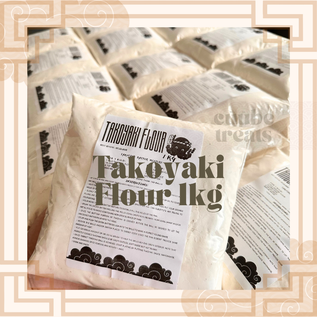 Premium Takoyaki Flour 1 KG | Shopee Philippines