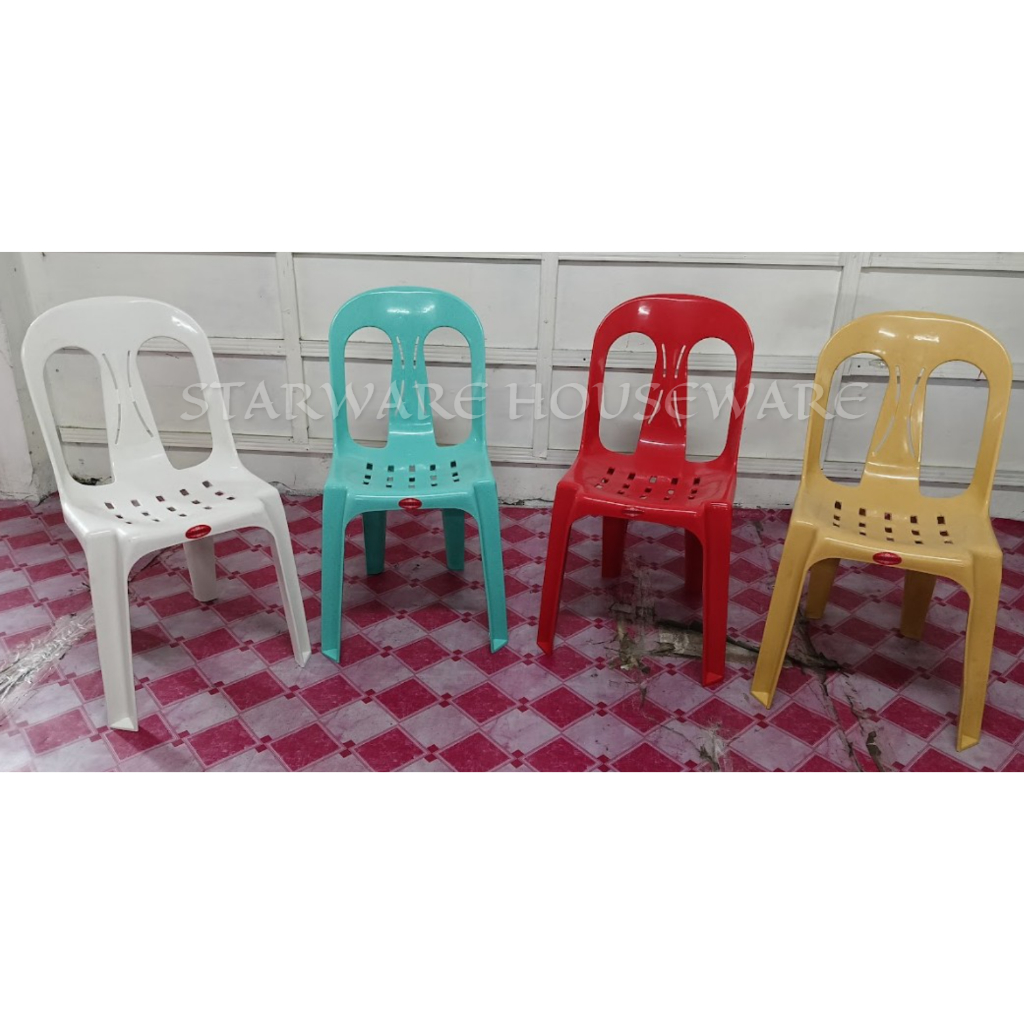LEXUS/UNI-LUCKY PLASTIC MONOBLOCK CHAIR/UPUAN MATIBAY | Shopee Philippines