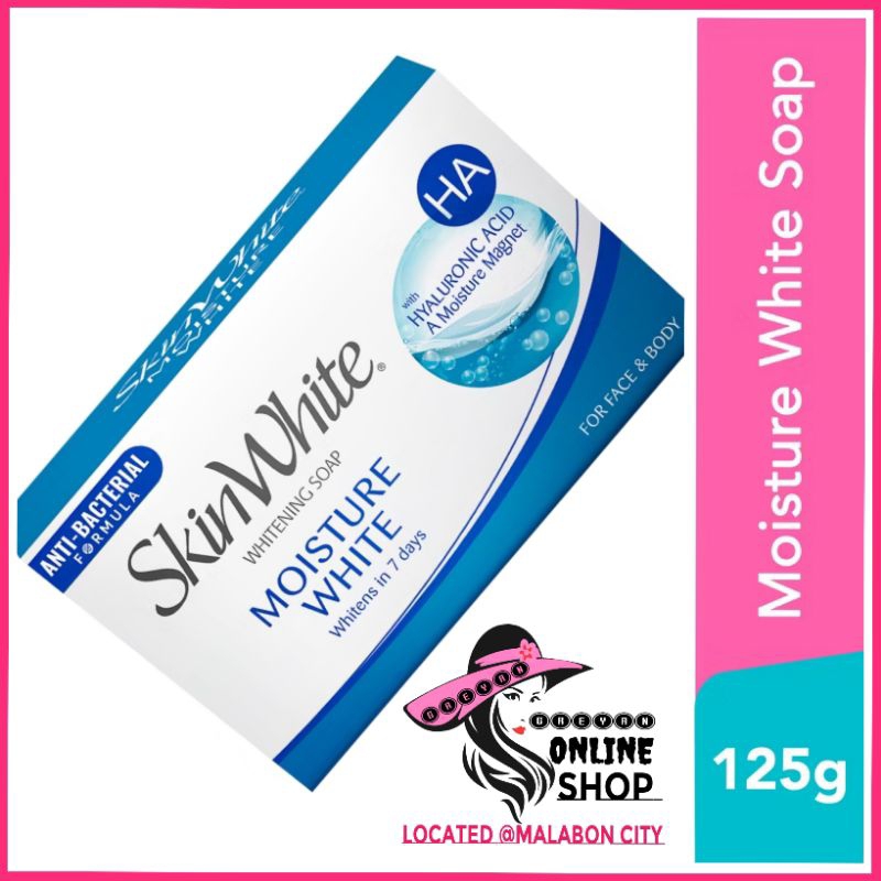 Skin White Moisture Whitening Soap 125g | Shopee Philippines
