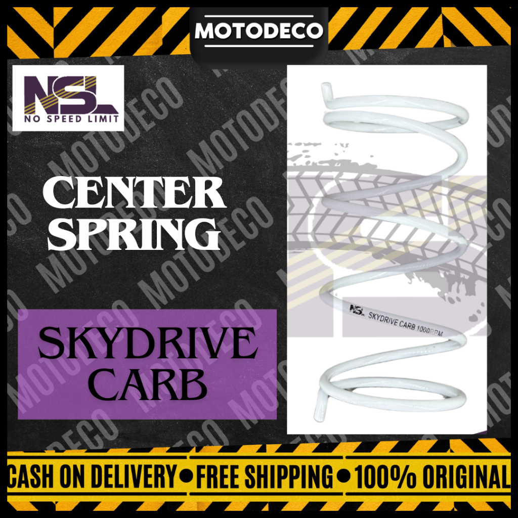 NSL (NO SPEED LIMIT) CENTER SPRING FOR SKYDRIVE CARB 1000 RPM | Shopee ...