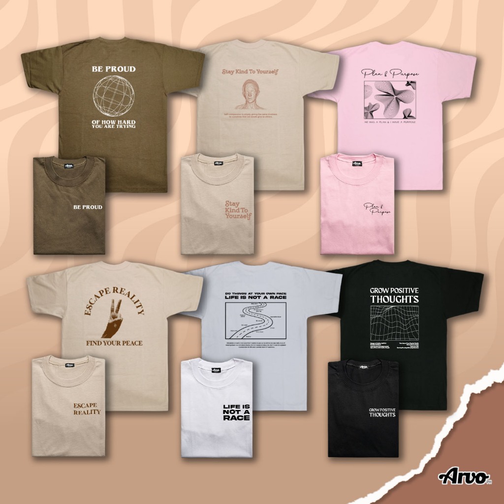 Front & Back Series 2 | XS to 5XL | ARVO PH Unisex Regular / Plus Size ...