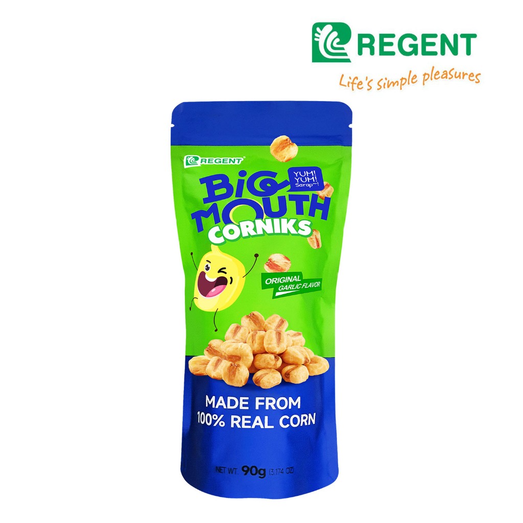 Regent Foods Big Mouth Corniks Garlic Flavor | Shopee Philippines