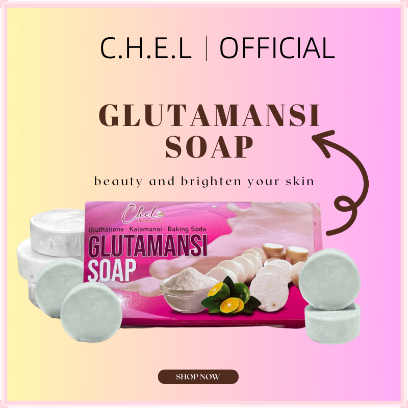 CHEL BEAUTY Premium Glutamansi Soap With Baking Soda (DAVAO) | Shopee ...