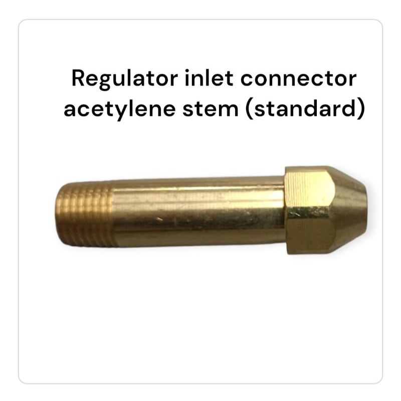 Regulator inlet connector Acetylene tank stem only | Shopee Philippines