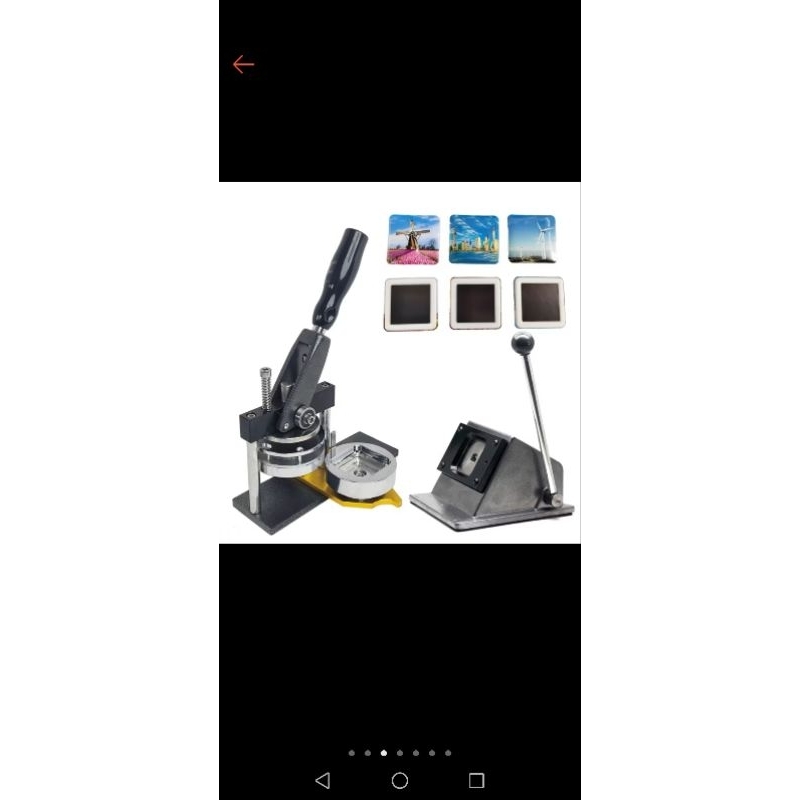 SQUARE PIN PRESS MACHINE ONHAND | Shopee Philippines