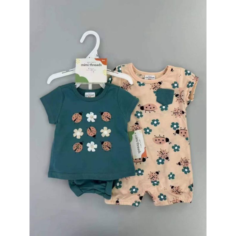 3IN1 INFANT GIRL CLOTHES BRANDNEW IMPORTED ( hanger and tag included ...