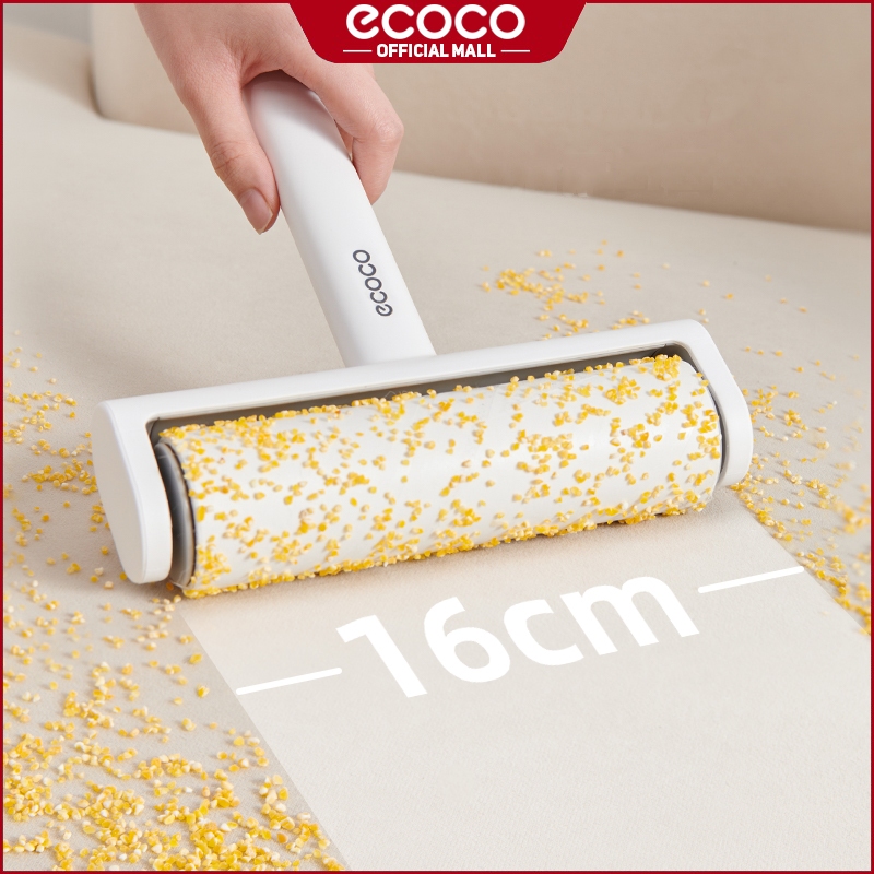 Ecoco Sticky Lint Roller Portable Pet Hair Sticky Roll Dust Remover ...