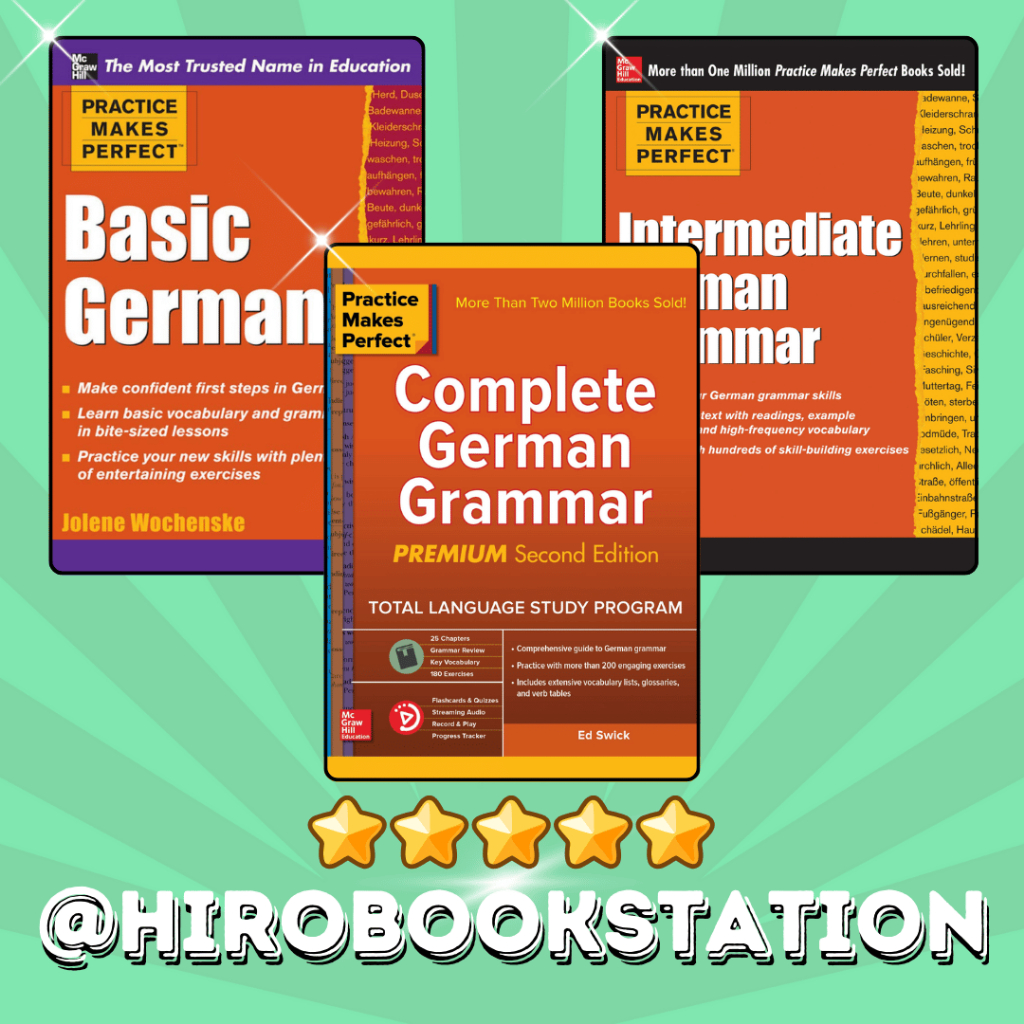 Practice Makes Perfect: German Grammar Series - A4 & A5/Booklet Size | Shopee Philippines