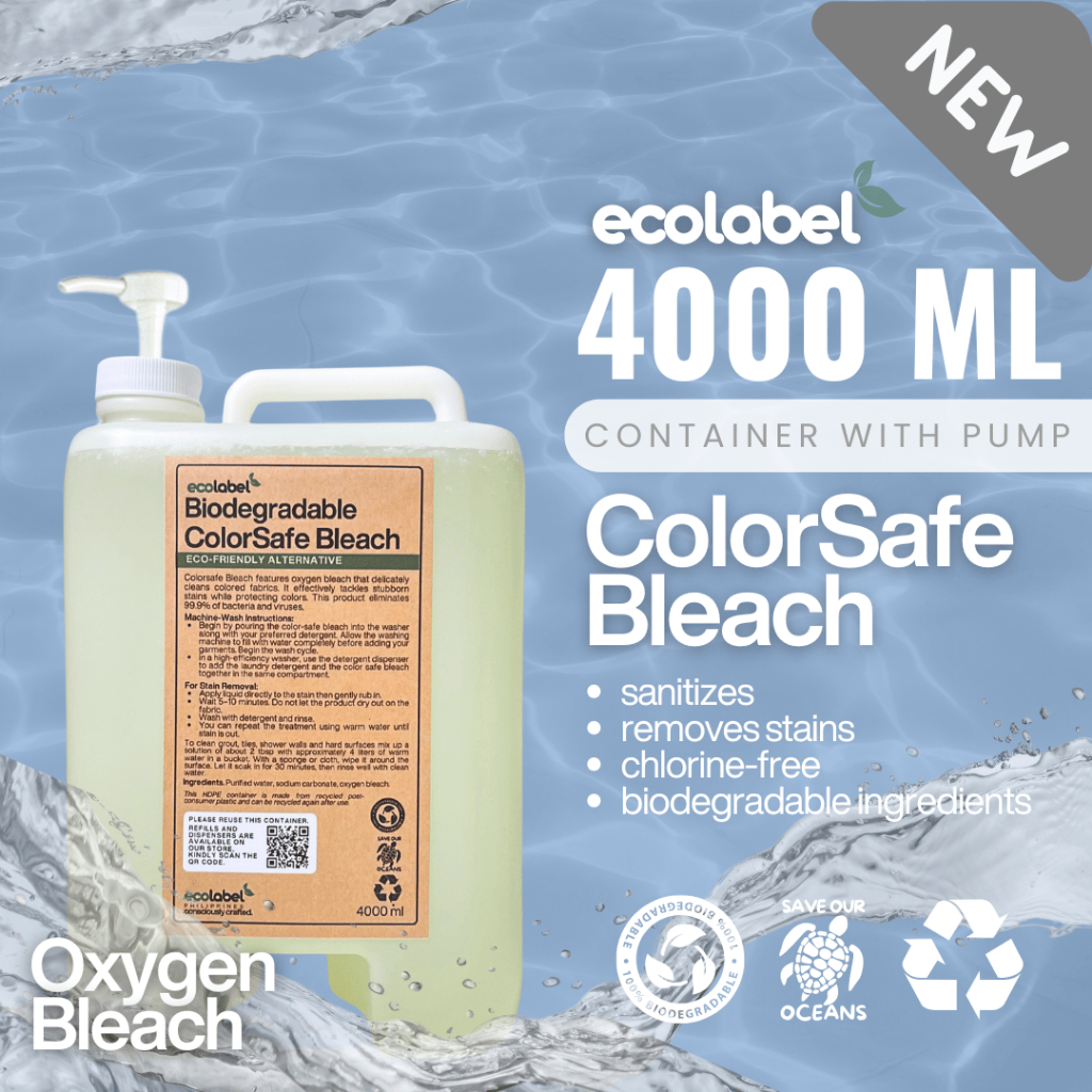 Eco-friendly Biodegradable ColorSafe Liquid Bleach for colored garments ...