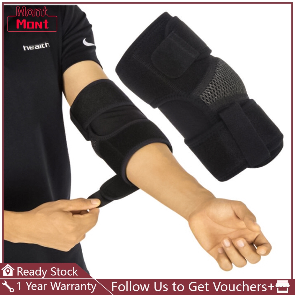 GEARDRIVE Elbow Brace Compression Sleeve For Men and Women, Arm Support ...