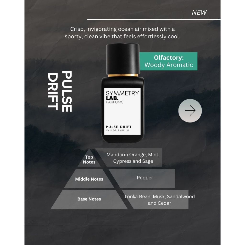 Pulse Drift Eau De Parfum by Symmetry Lab Parfums | Shopee Philippines