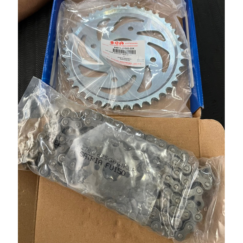 SGP Raider 150 Carb Reborn / Reloaded Chain Set 14T 43T with Chain ...