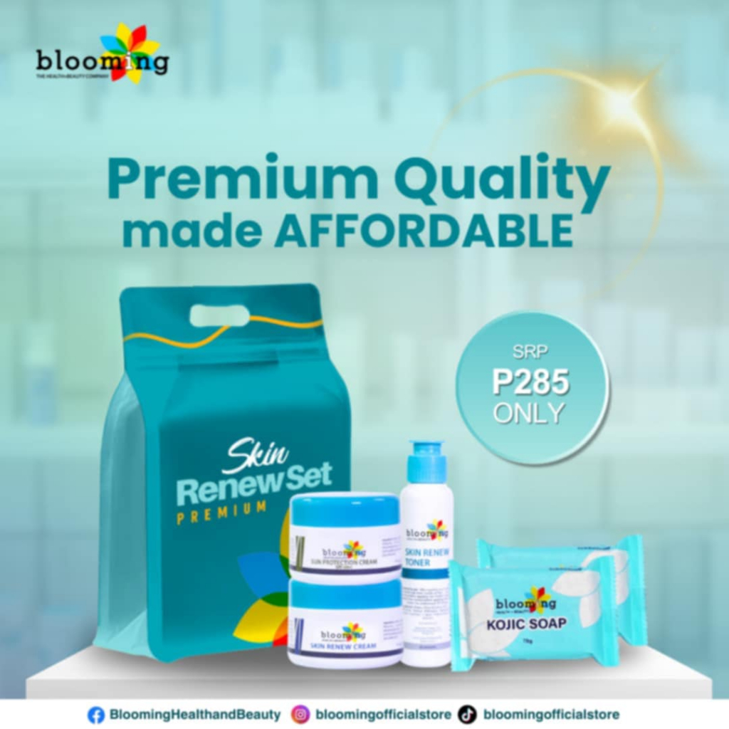 Authentic! Blooming Skin Renew Premium Kit | Shopee Philippines