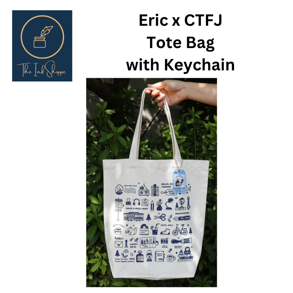 Eric x CTFJ 10th Anniversary Tote Bag with Keychain | Shopee Philippines