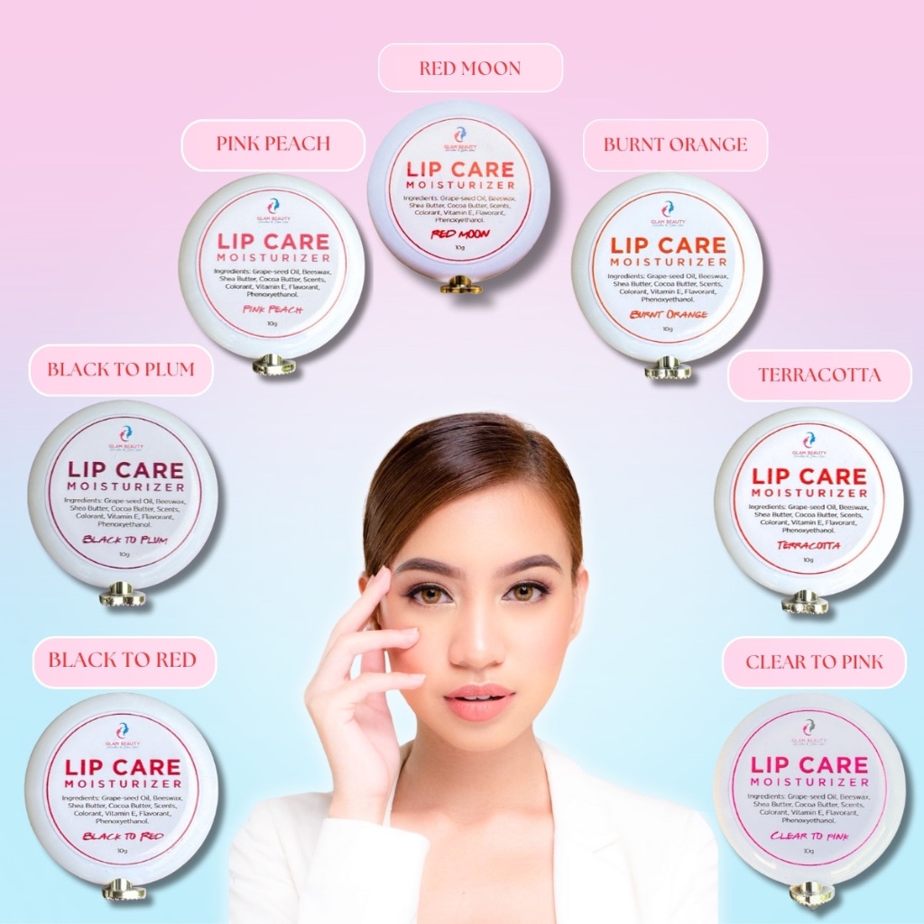LIP CARE MOISTURIZER 10G by GLAM-BEAUTY- Skincare Comfort | Shopee ...
