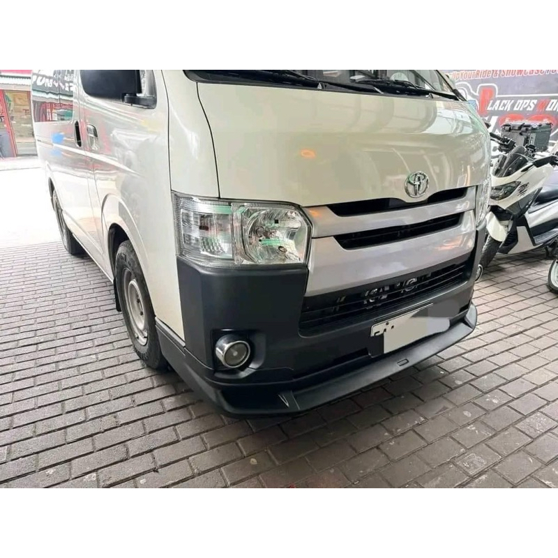 Toyota Hiace Commuter Decontent 2014 - 2025 Front Chin Modelista ...