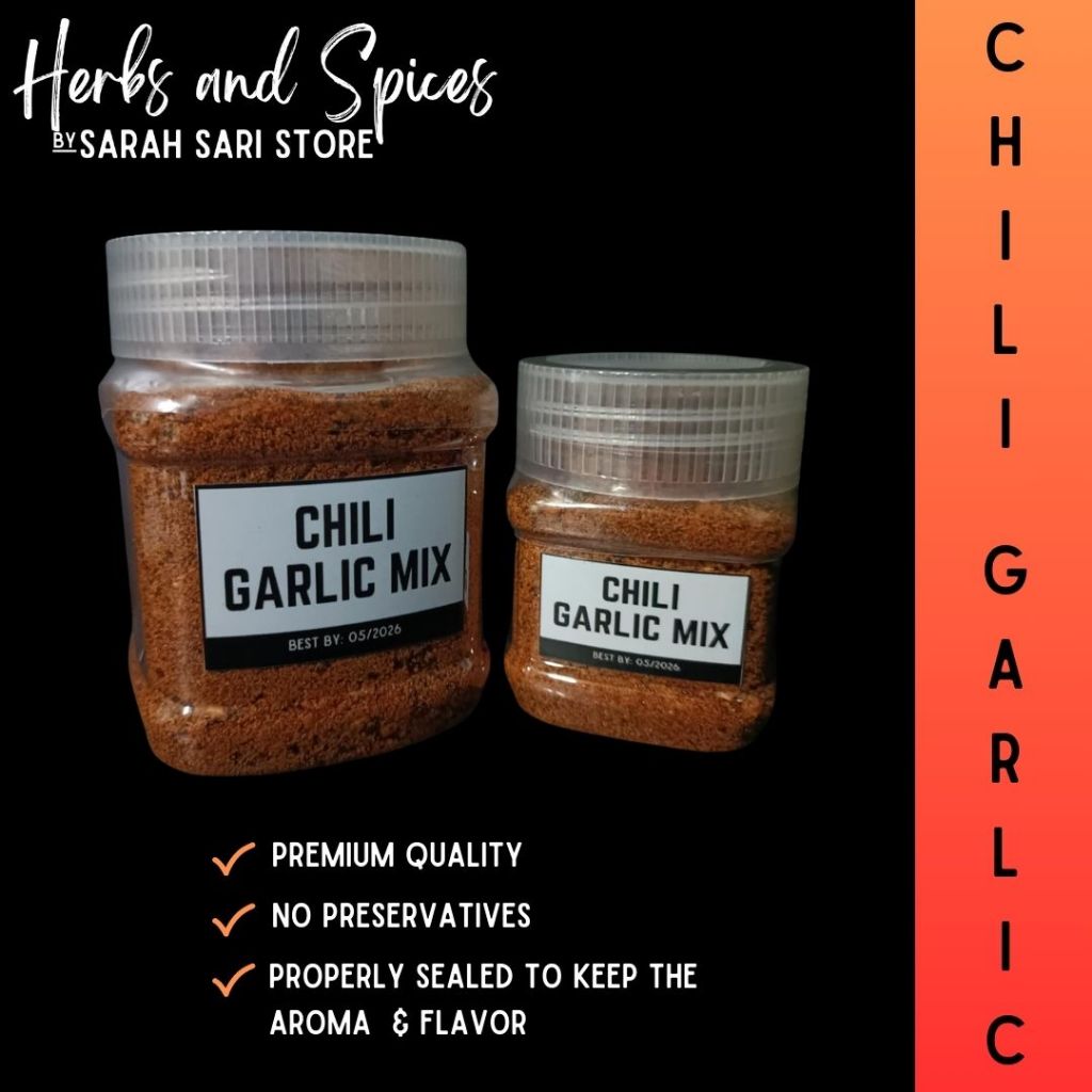 CHILI GARLIC / CHILI GARLIC MIX / CHILI GARLIC READY MIX in Reusable ...