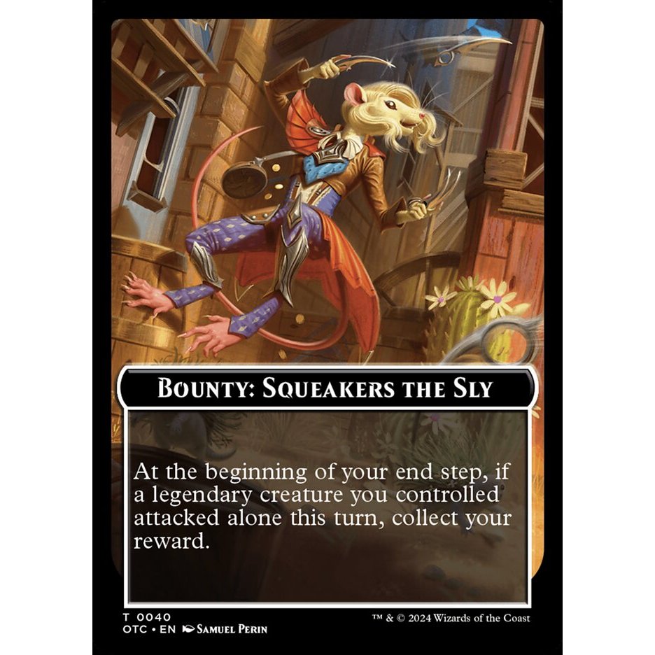 MTG Singles: Bounty: Bounty: Squeakers the Sly // Bounty Rules Double ...