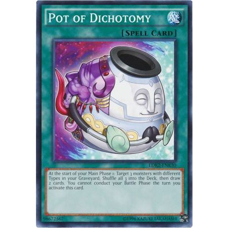 POT OF DICHOTOMY LEGEND DECK LDK 2 30 NO FOIL UNLIMITED MIX KONAMI ...