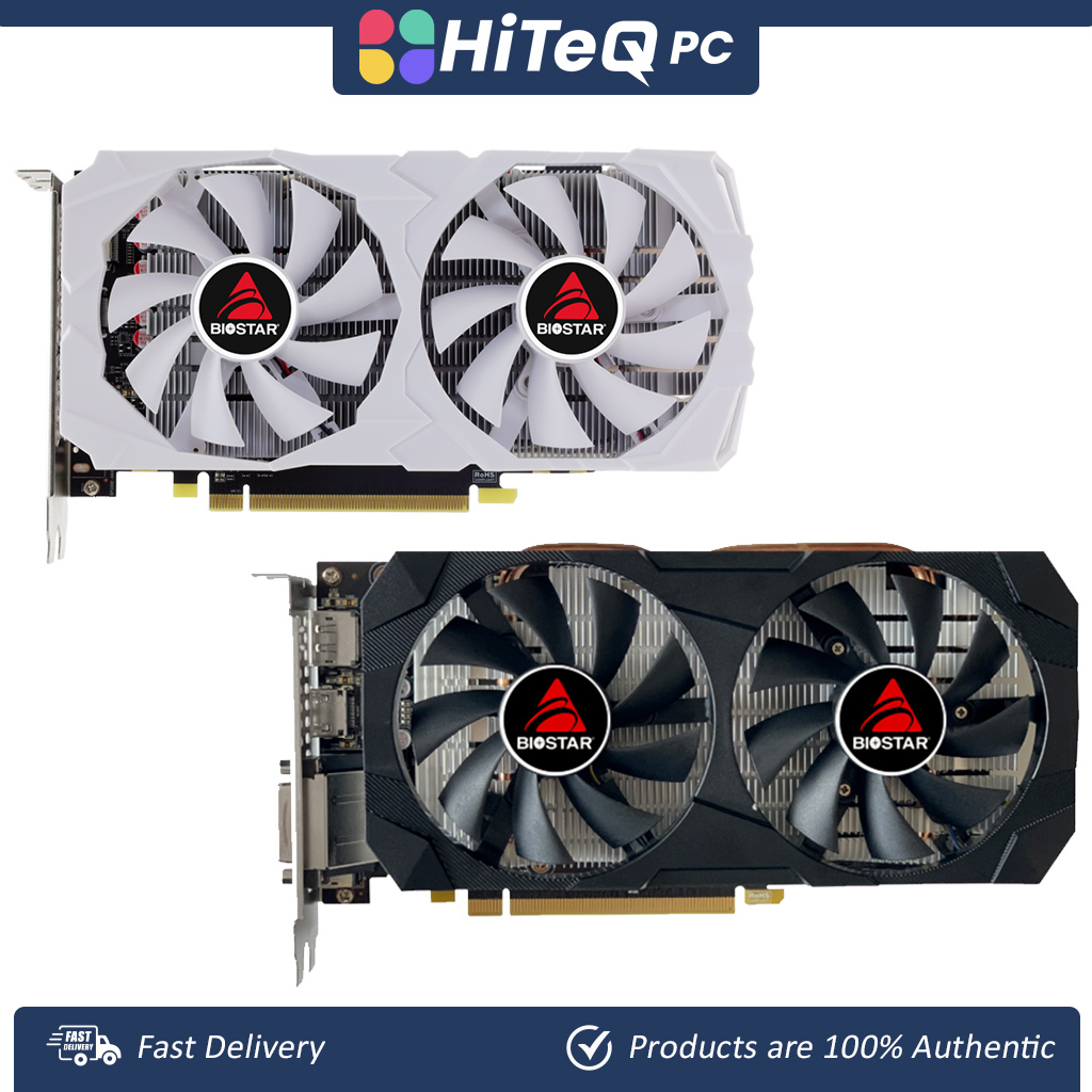 HiteqPC | Radeon RX 580 2048sp 8gb - Biostar (100% Brand New) | Shopee ...