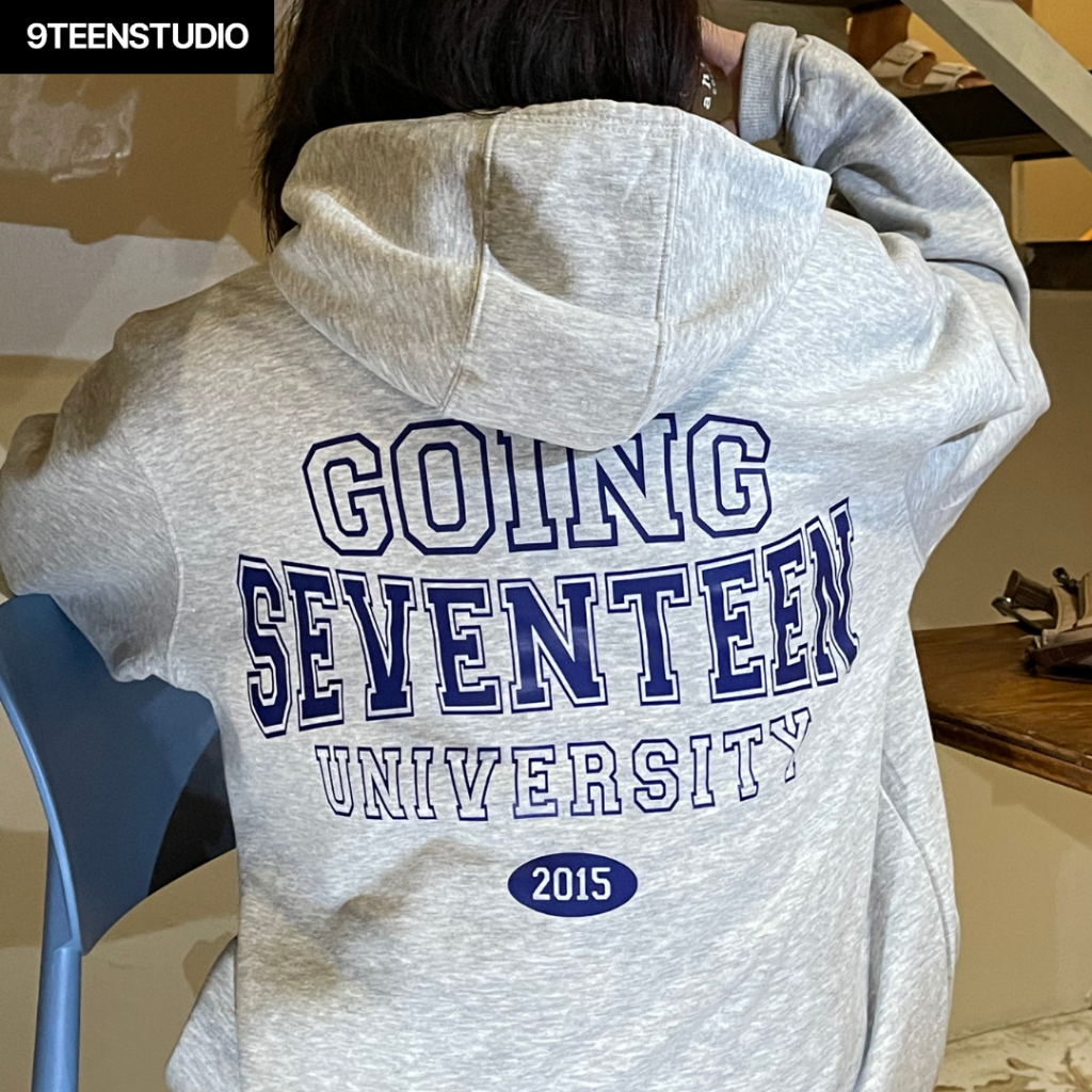 [Pullover Hoodie] 3 Colors • GOSE UNIVERSITY Collection | 9TEENSTUDIO ...