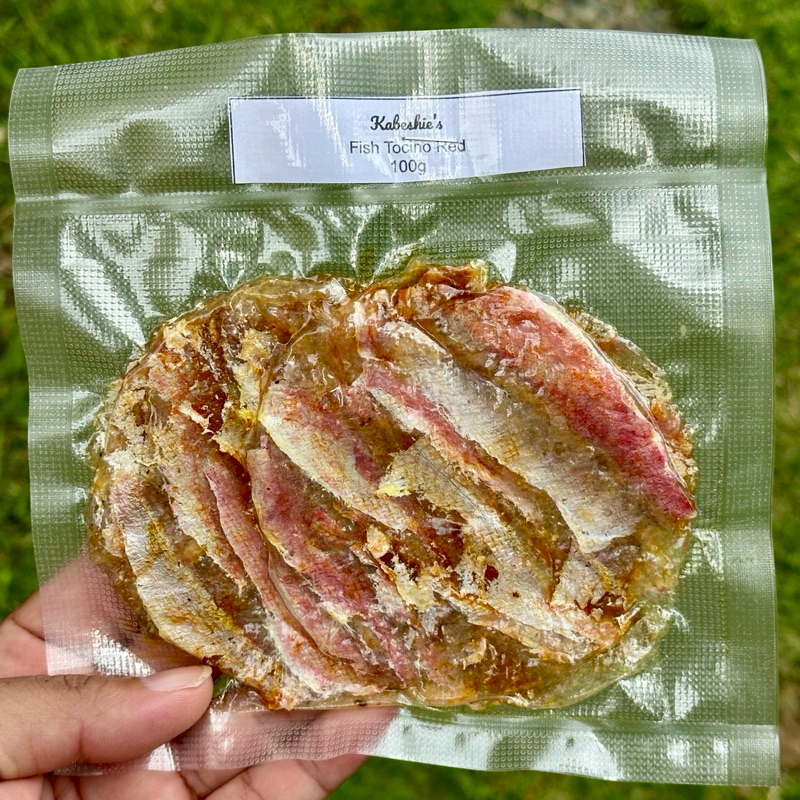 Fish Tocino fresh from Iloilo (Red) @100g @250g- Vacuum Pack | Shopee ...