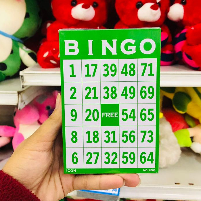 MASAYA 100 NEW COD GOODS BINGO CARD Bingo Royal Bingo Lotto Card ...