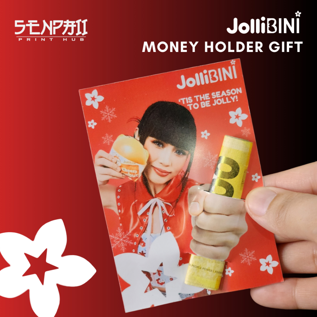 JOLLIBINI | CHRISTMAS MONEY HOLDER GIFT| 8PCS SET | Shopee Philippines