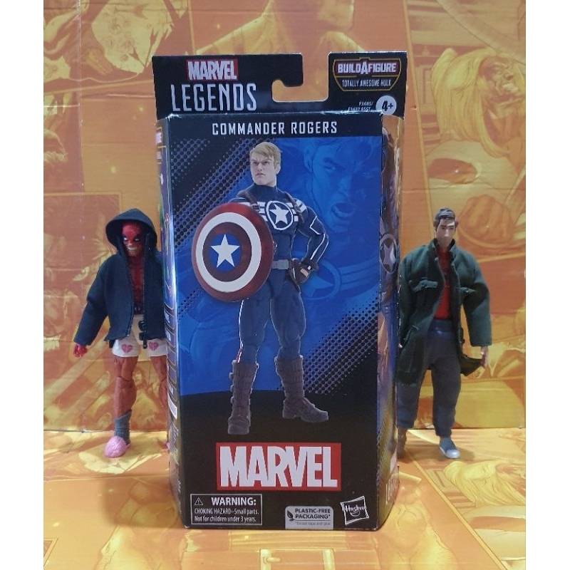 MARVEL LEGENDS COMMANDER ROGERS | Shopee Philippines