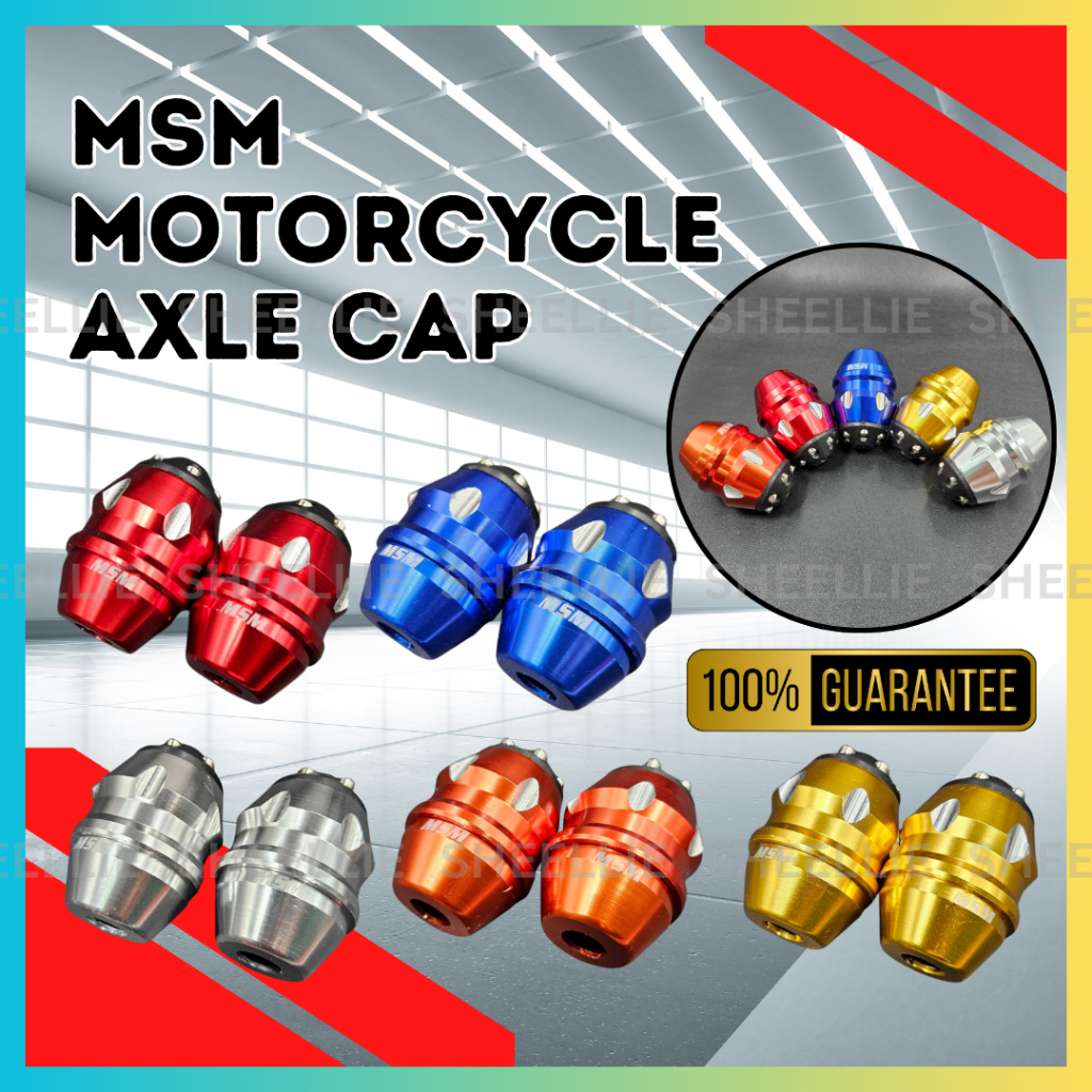 COD MSM Universal Axle Cap For Motorcycle High Quality Fast Shipping ...