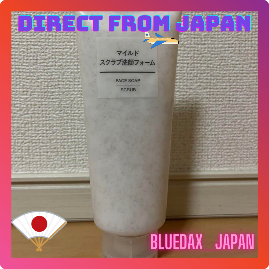 MUJI Mild Scrub Facial Cleansing Foam Large Capacity 1 piece (x 1 ...