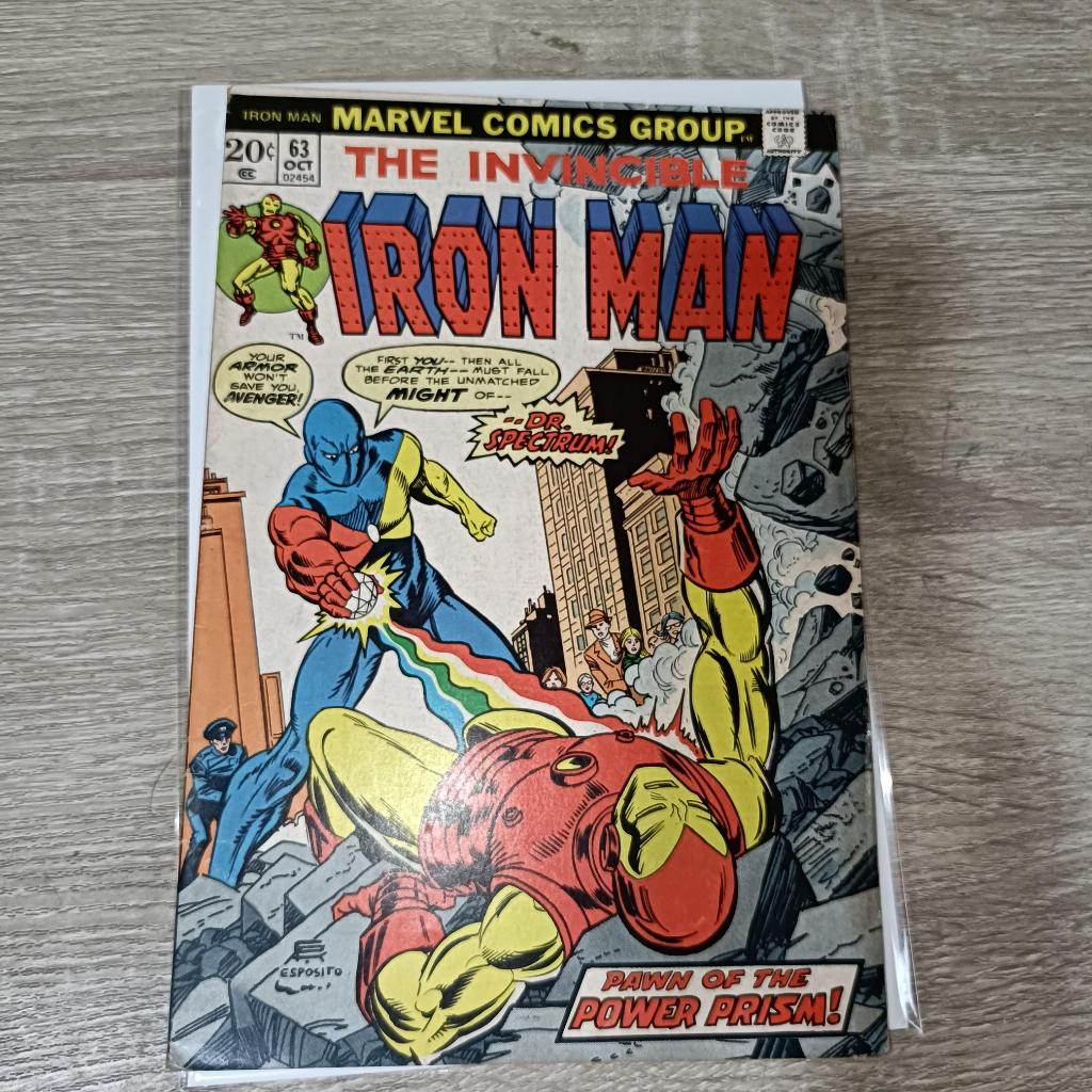 Iron Man #63 - FN condition ( Marvel comics 1973) | Shopee Philippines