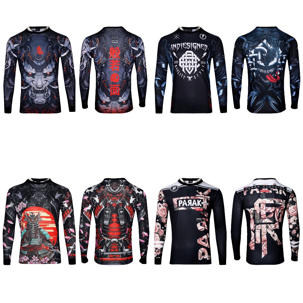 Men's Long Sleeve Drifit Motor Jersey | Men Sublimation Motocross Jersey Shirt (This is NOT ...