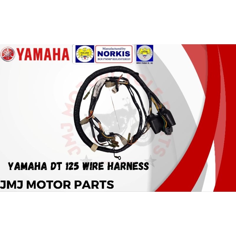 Yamaha DT 125 Wire Harness Genuine Yamaha | Shopee Philippines