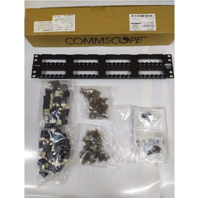 COMMSCOPE PATCH PANEL 48 PORTS CAT6E GF22045 | Shopee Philippines