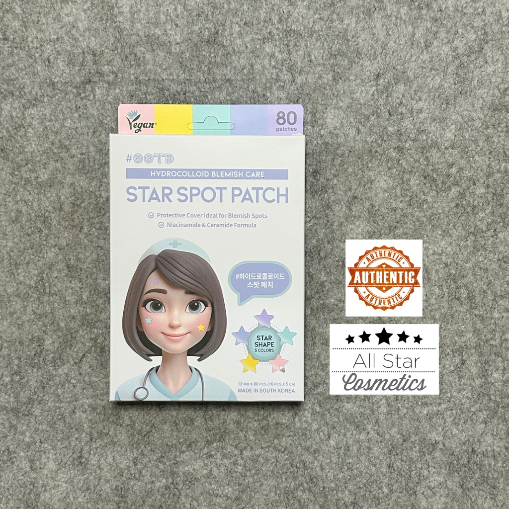 OOTD Beauty Star Spot Patch 80 patches | Shopee Philippines