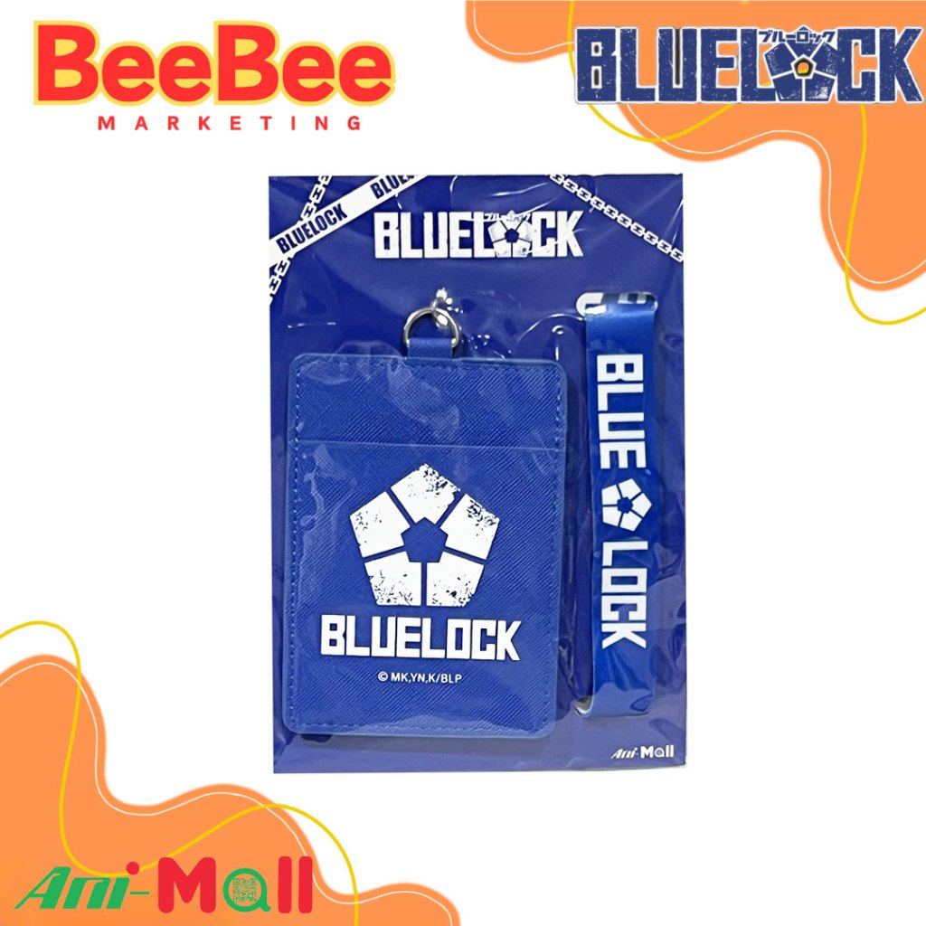 Official Bluelock Merchandise - Blue Lock PU Card holder - LOGO ...