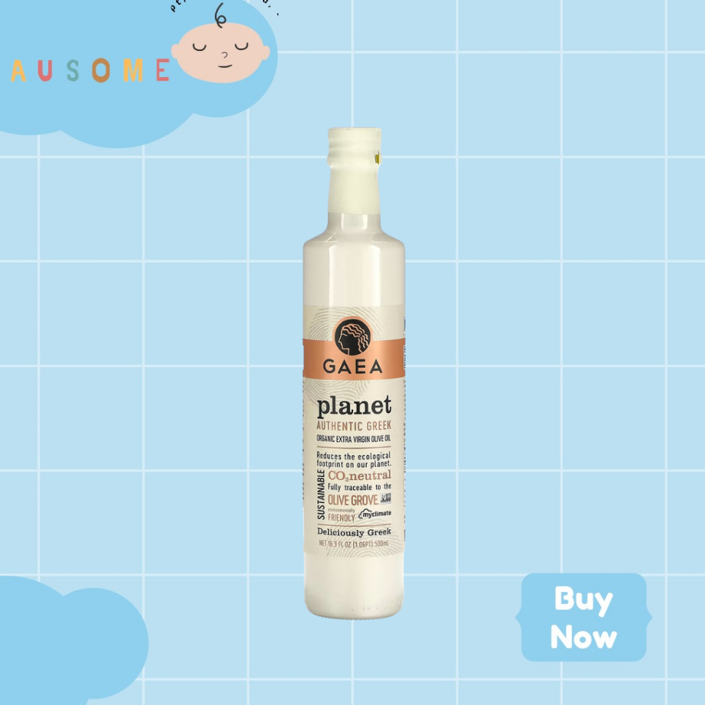 Gaea, Planet Organic Extra Virgin Olive Oil, 16.9 fl oz (500 ml ...