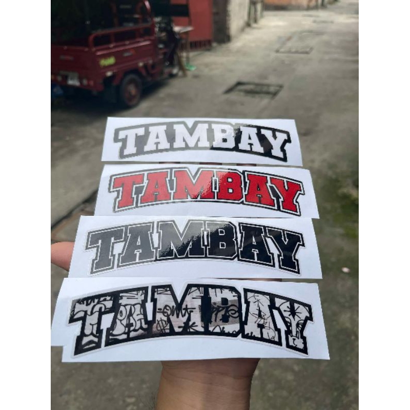 TAMBAY Waterproof Decals | Shopee Philippines