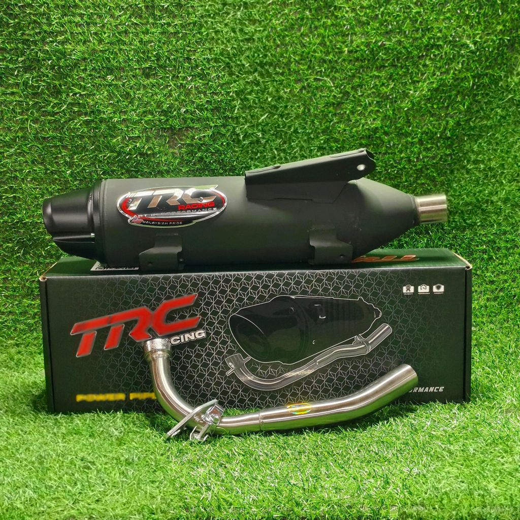 TRC RACING POWER PIPE MUFFLER 1724 for YAMAHA MIO SPORTY | Shopee ...
