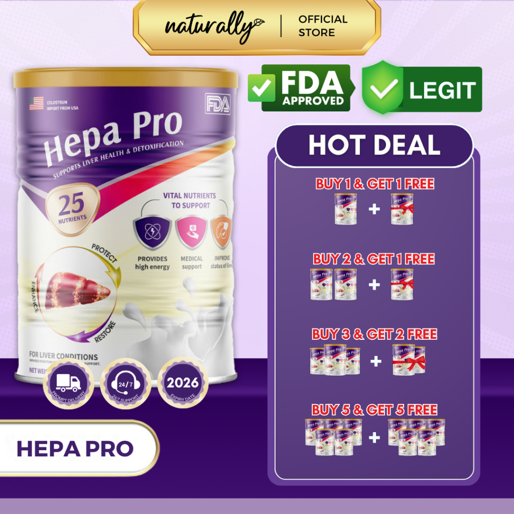 [NEW] HEPA PRO MILK 400G NAGPAPALAKAS NG KALUSUGA ENERHIYA AT ...