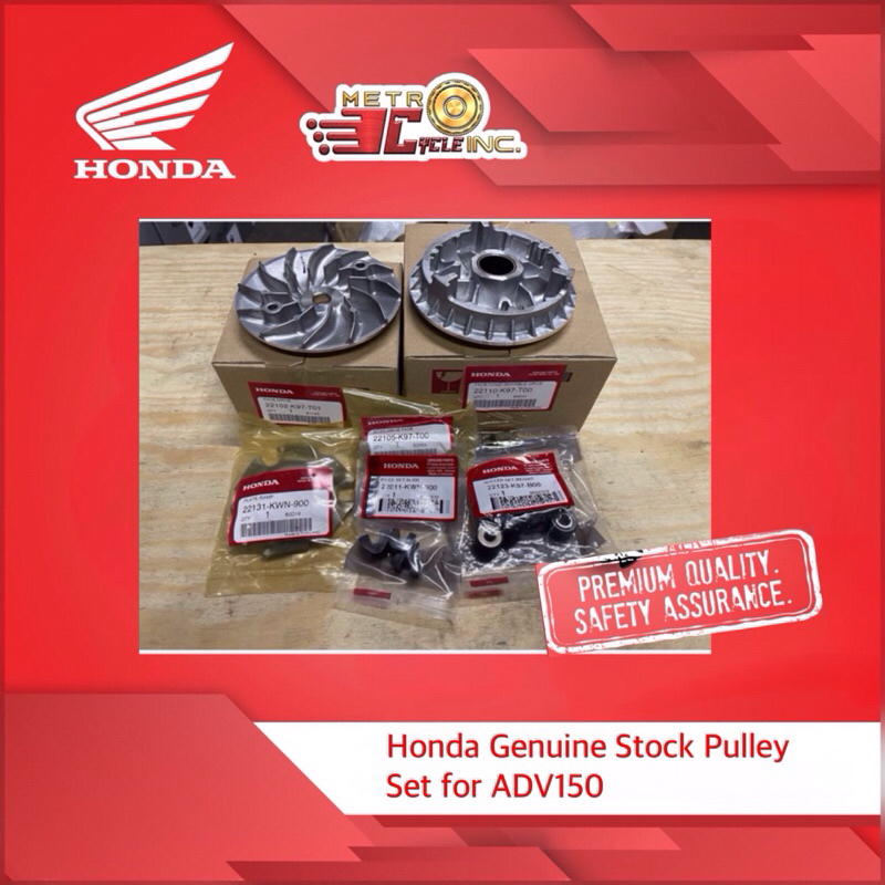 Honda Genuine Stock Pulley Set for ADV150 | Shopee Philippines