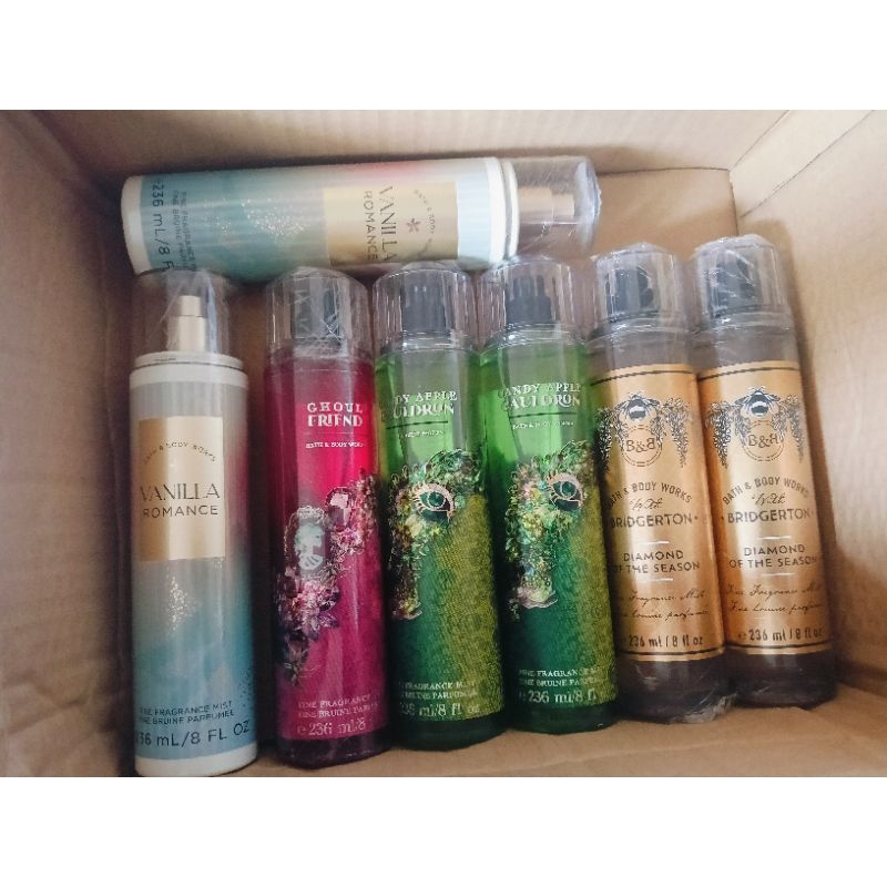 BBW Bundle of 8 Full Size Mist | Shopee Philippines