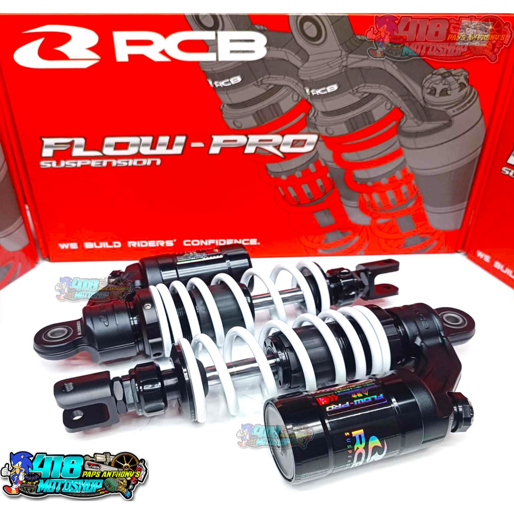 Rcb Flow Pro Dual Shock Nmax/Aerox/Pcx/Xmax Fully Adjustable | Shopee ...